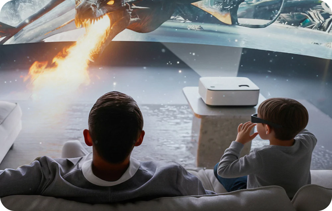 INAIR Pod Connection Guide for Projectors or External Displays: Real-T ...